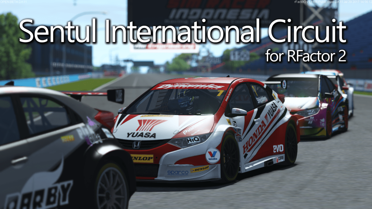 Sentul International Circuit For RFactor 2 – Unleash Your Passion